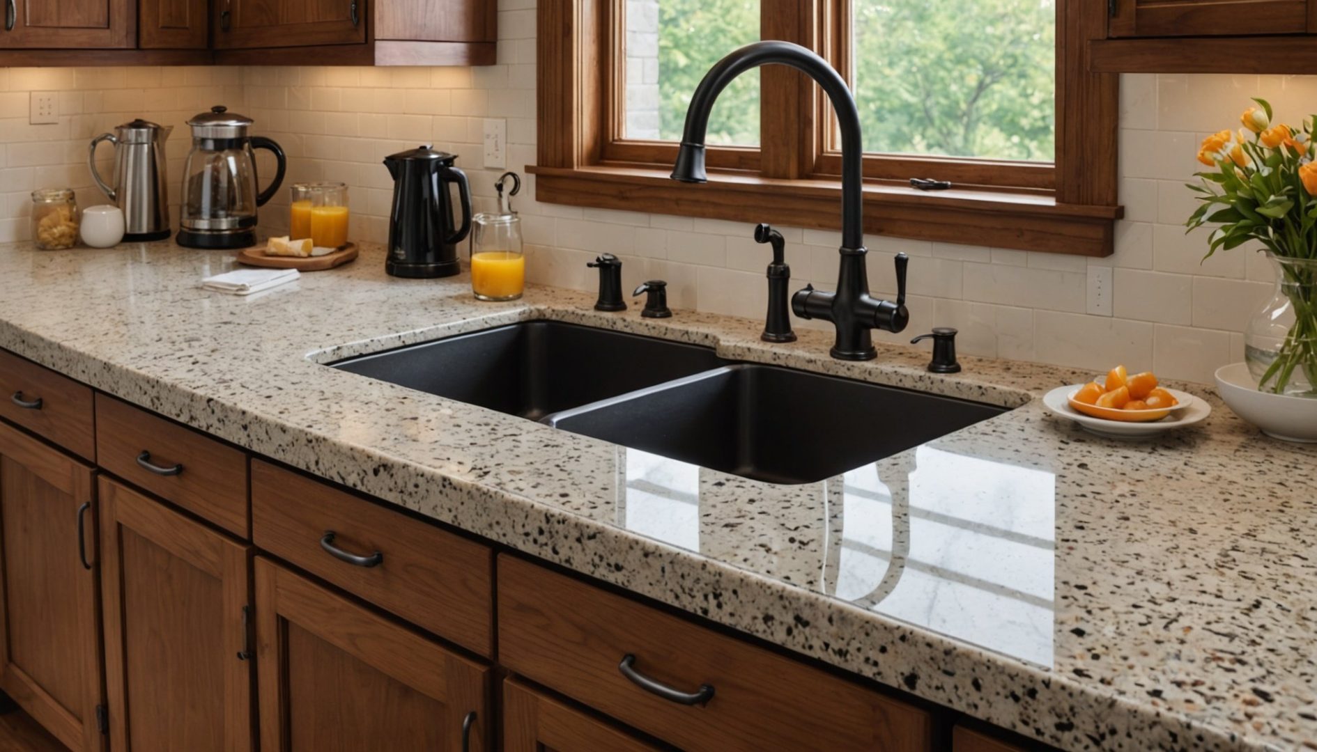 Creative countertop edge designs that minimize spills and enhance style ...
